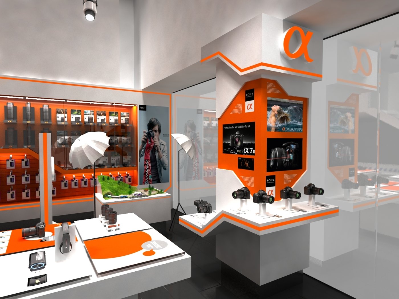 Corner SONY Alpha PA by Felipe Goknock at Coroflot.com