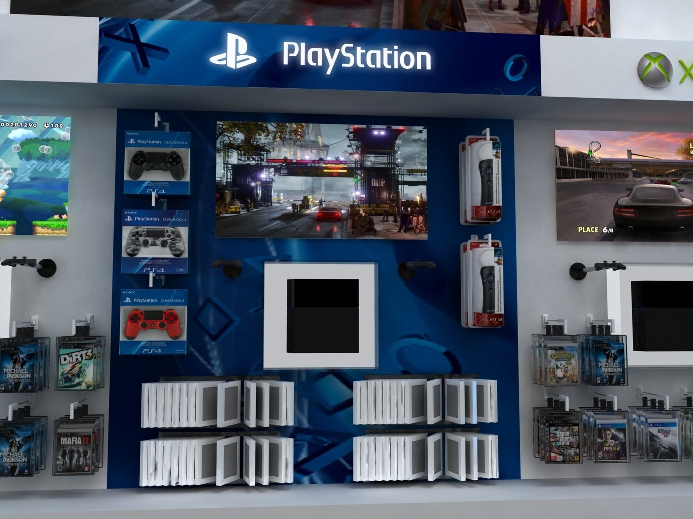 Corner PLAYSTATION Jumbo 1 by Felipe Goknock at Coroflot.com