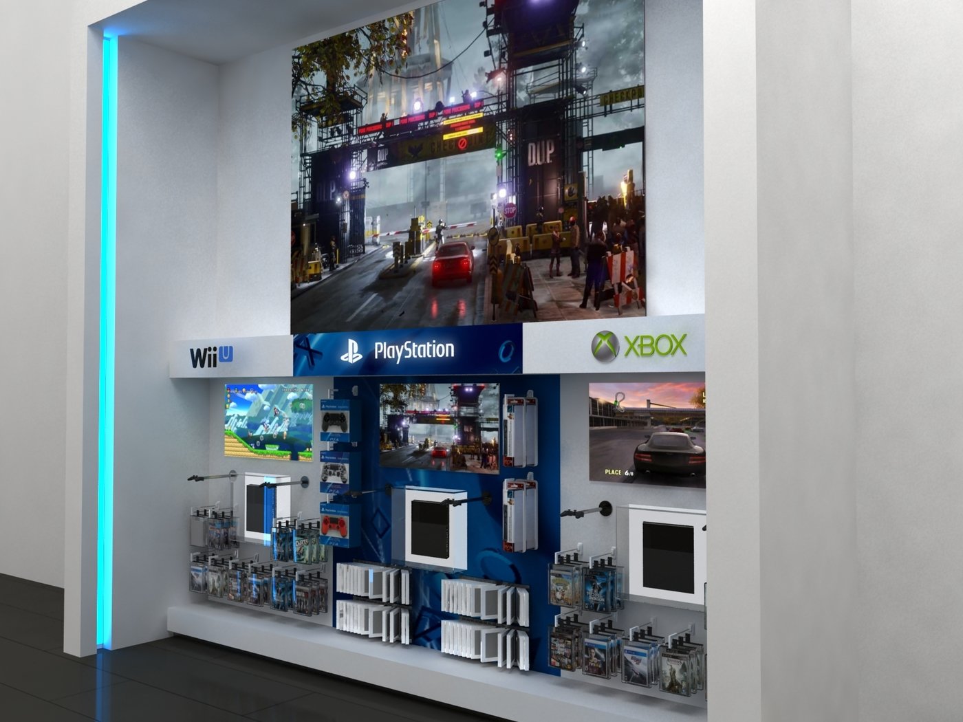 Corner PLAYSTATION Jumbo 1 by Felipe Goknock at Coroflot.com