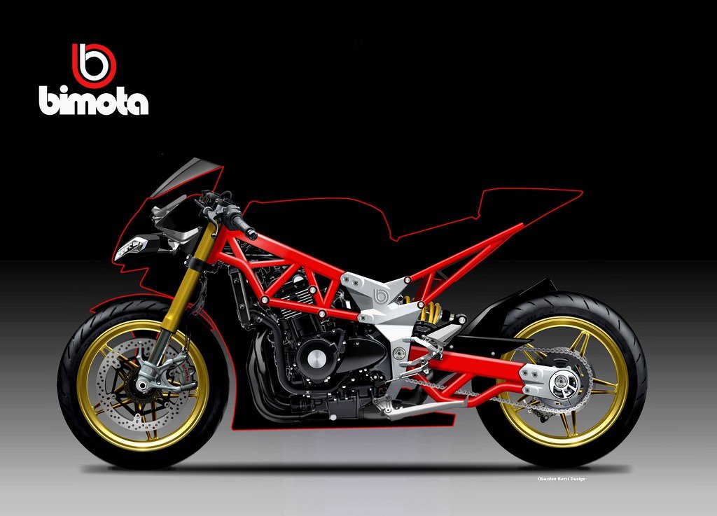 BIMOTA KAWASAKI BK-1 by Oberdan Bezzi at Coroflot.com