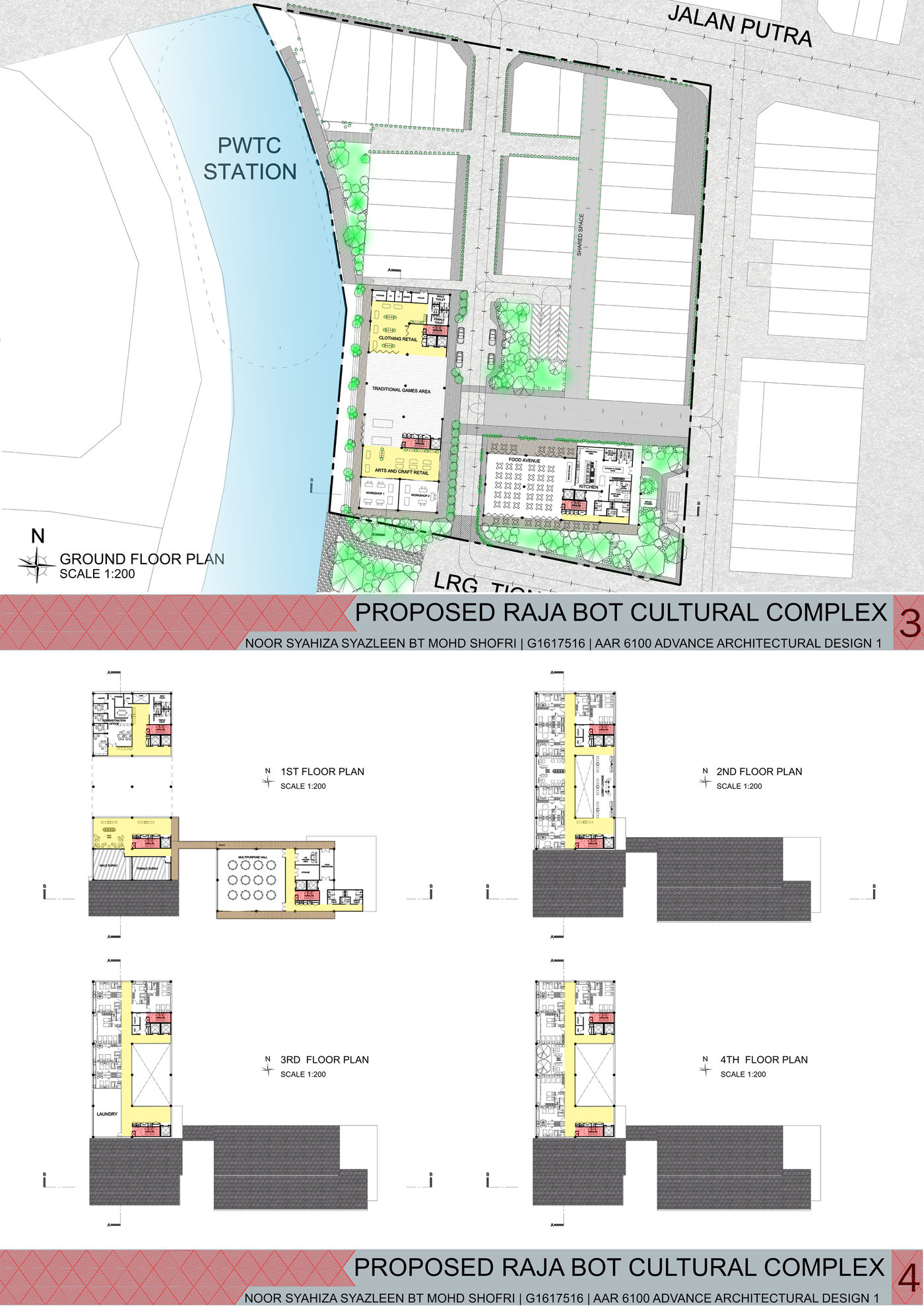 PROPOSED RAJA BOT CULTURAL COMPLEX by Syahiza Syazleen at Coroflot.com