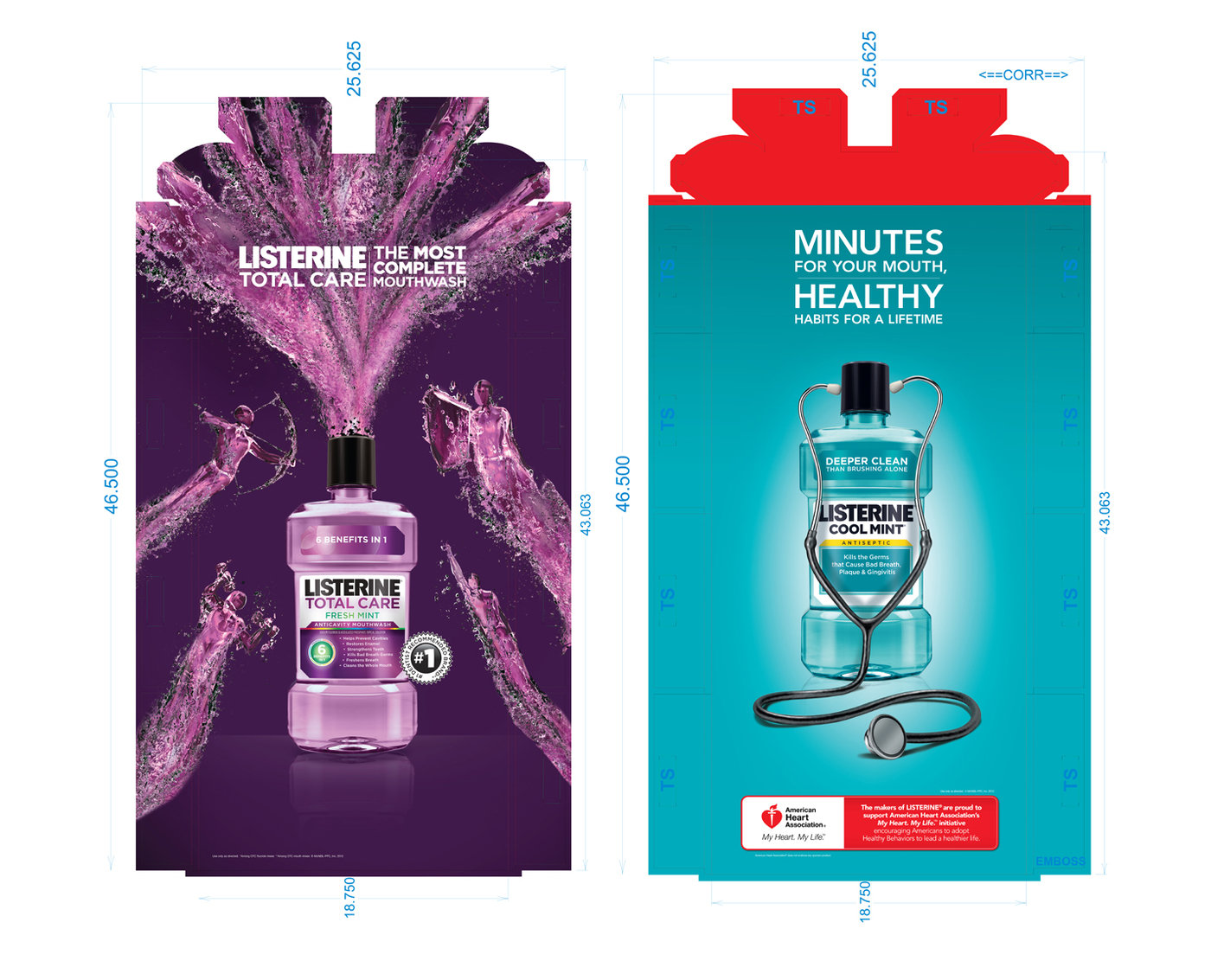 LISTERINE® PALLET DISPLAY by Brian S at Coroflot.com