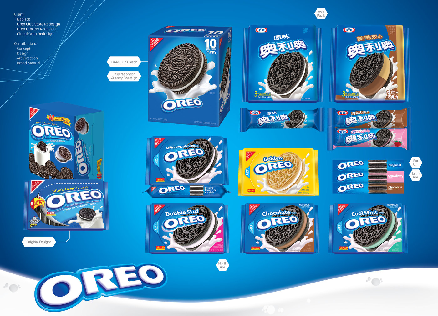 Oreo Work by Bryan Mann-Entzel at Coroflot.com