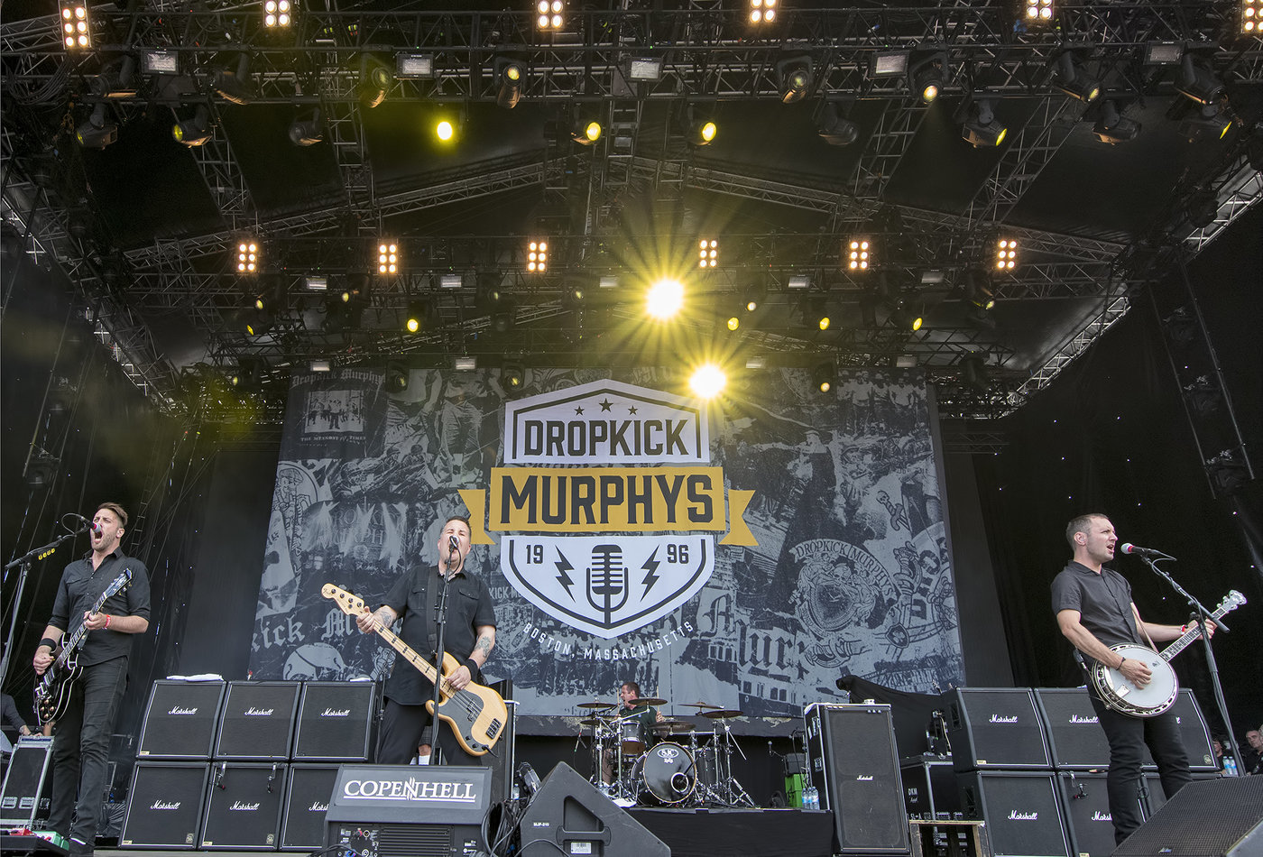 Dropkick Murphys - Stage Backdrop by Jason Lowery at Coroflot.com