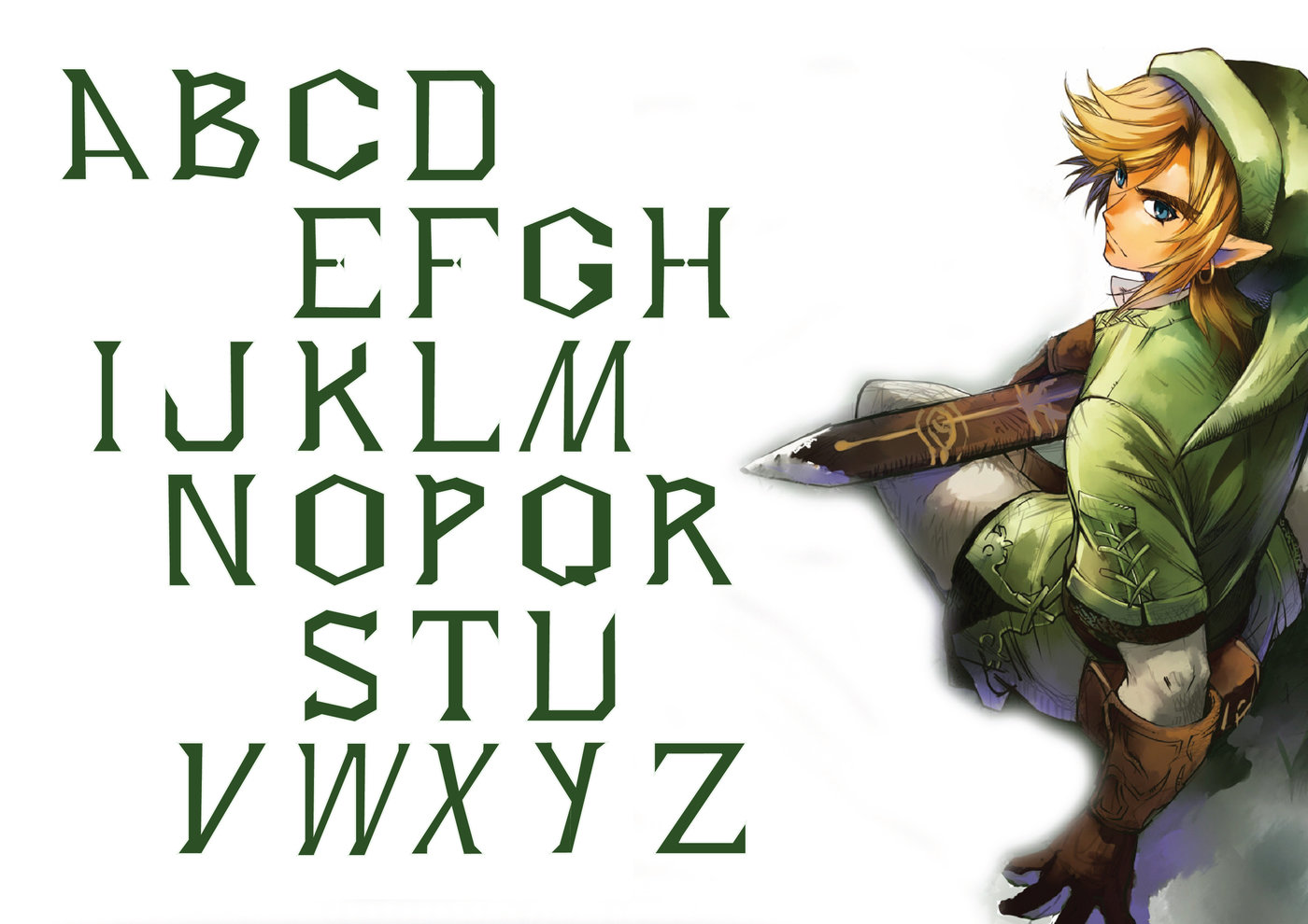 Tipografia | Zelda by Brendou Chandler Silva at Coroflot.com