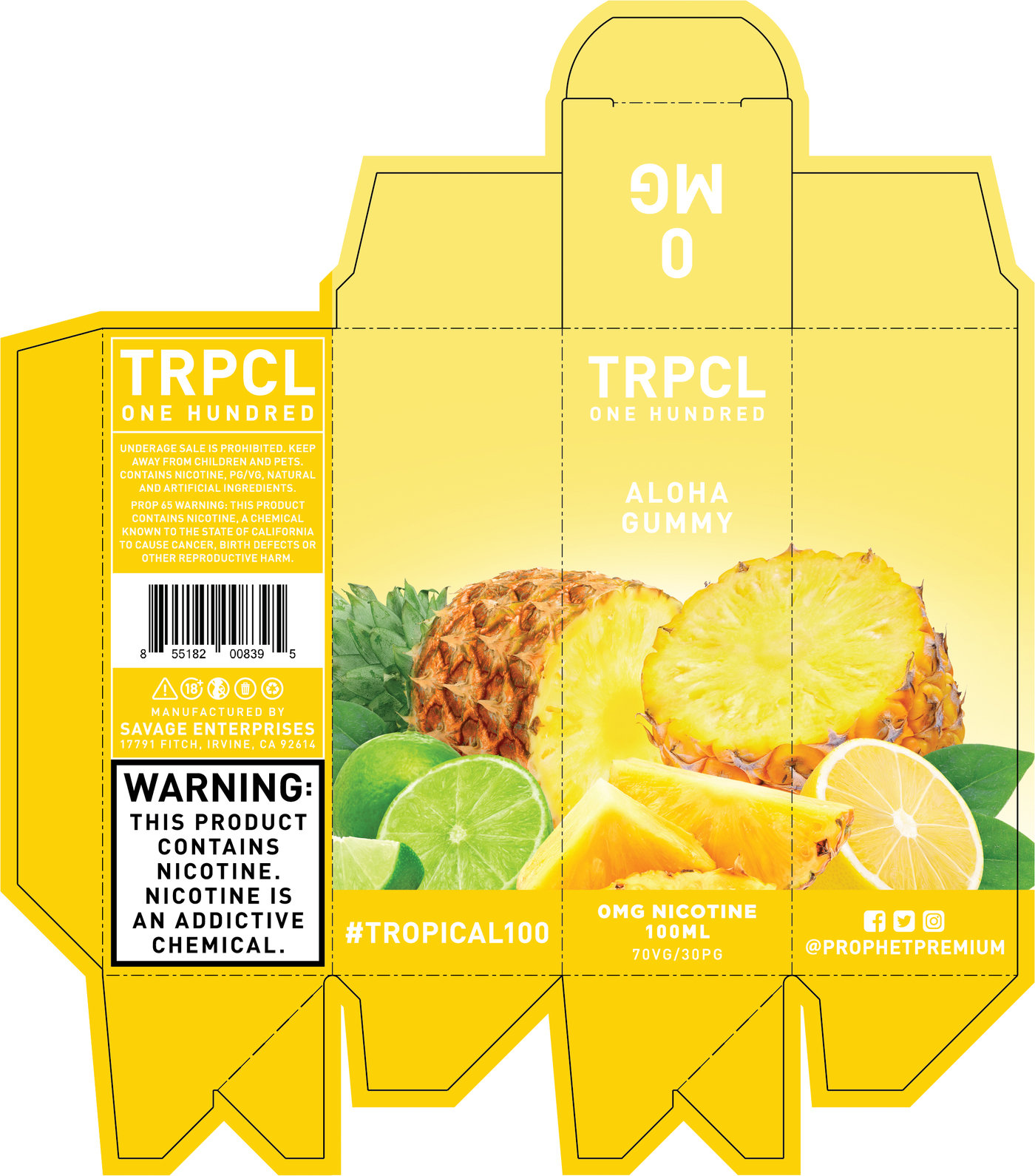 TRPCL 100 PACKAGING - ALOHA GUMMY by Melissa Dacher at Coroflot.com