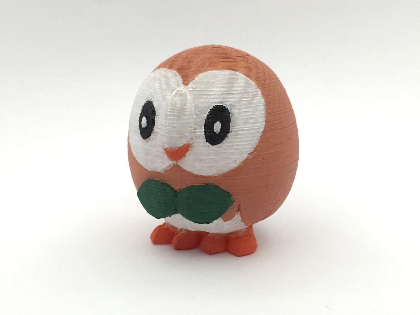 Rowlet Figure by Phillip Carroll at Coroflot.com