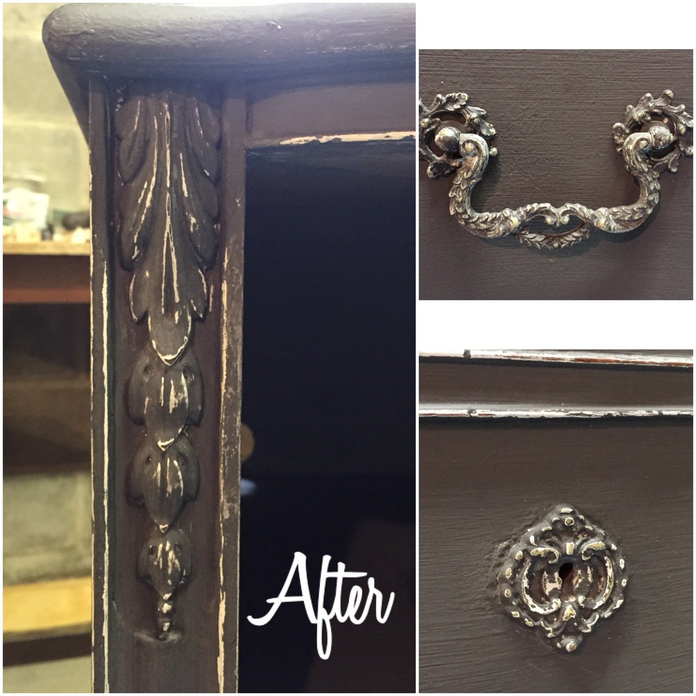 Shabby to Chic Entertainment Center by Gabrielle Sheppard at Coroflot.com