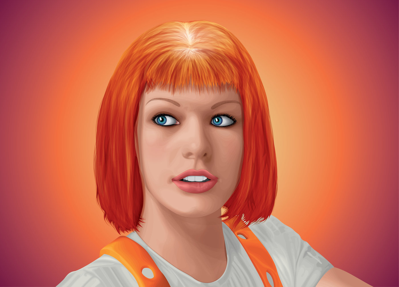 Leeloo by Jose Santana at Coroflot.com