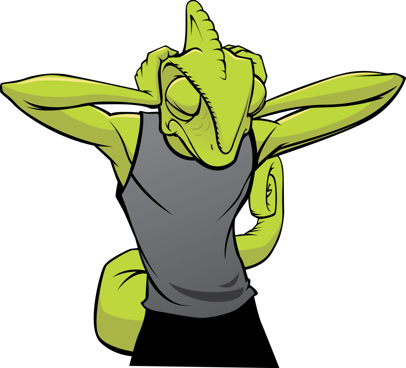 An upload by Jeff Kunze on Coroflot: to the project Lizard Characters