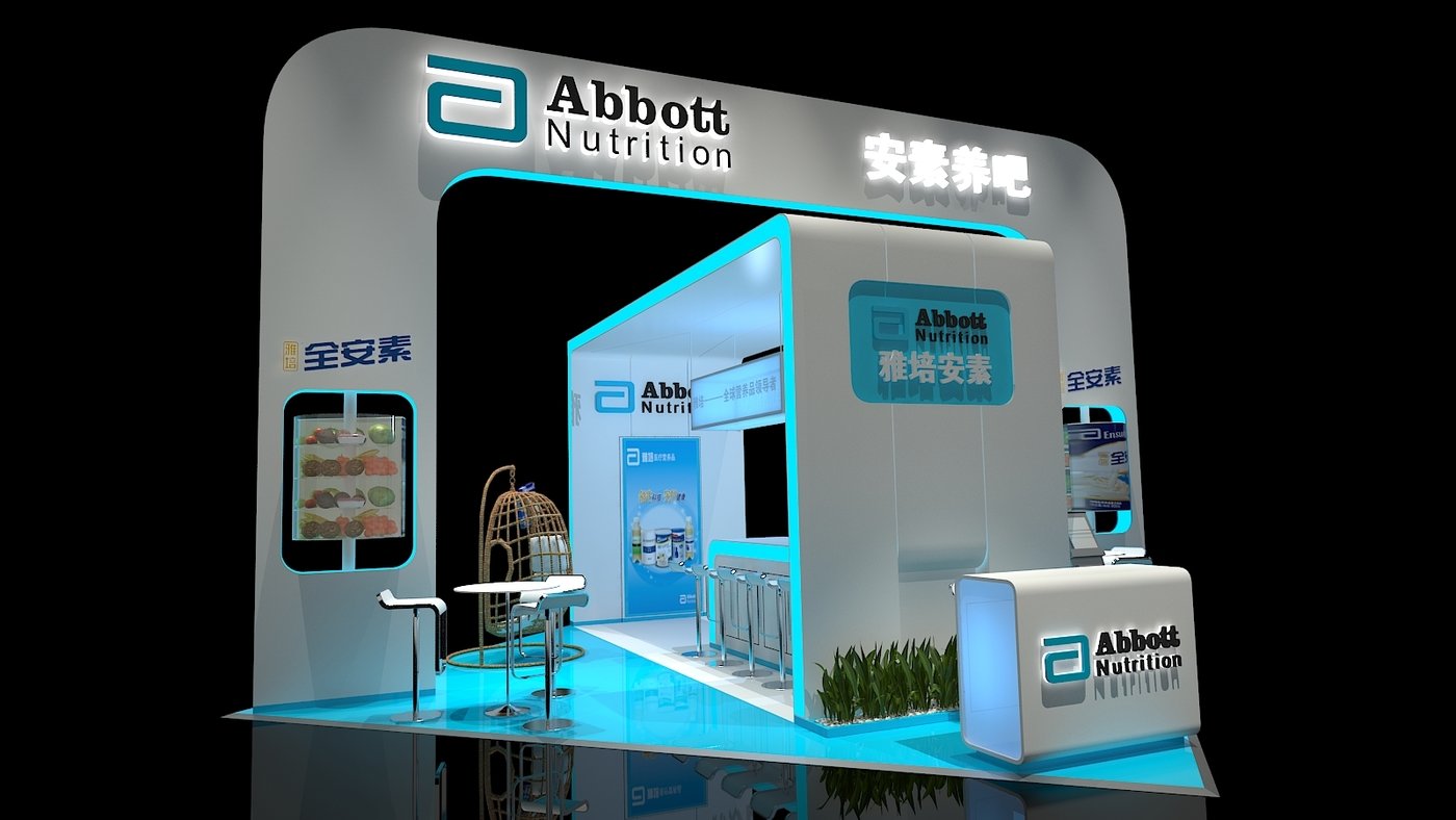 2014_Abbott_Booth by Oliver Zhu at Coroflot.com