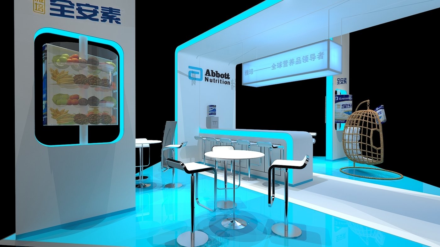 2014_Abbott_Booth by Oliver Zhu at Coroflot.com