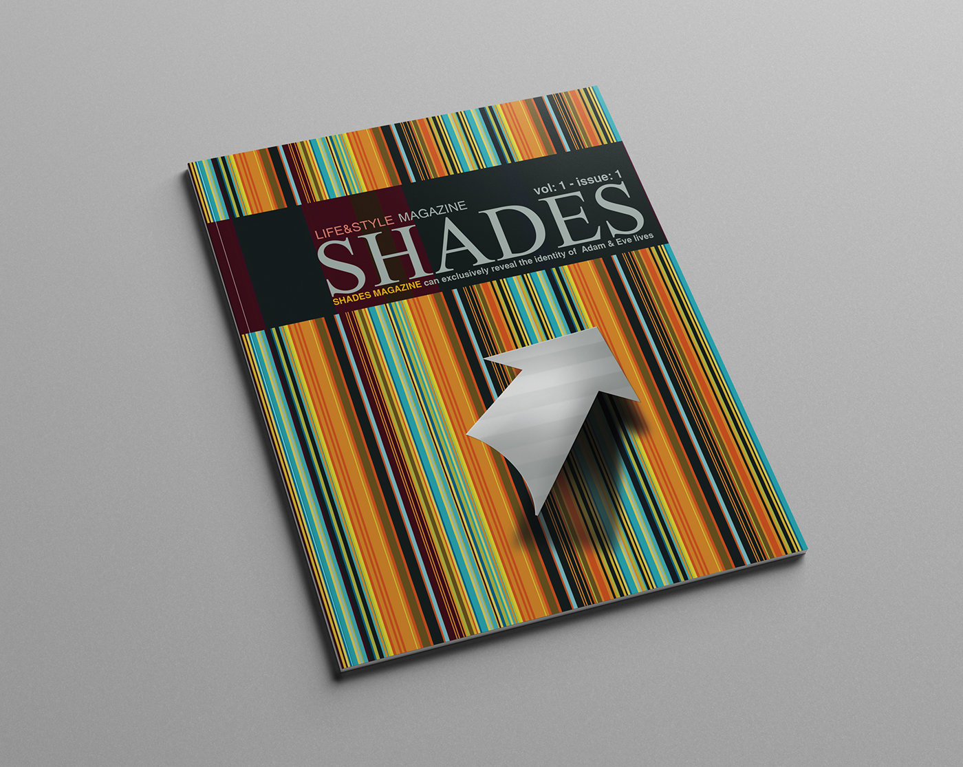 SHADES MAGAZINE ISSUE ONE by Hany Farouk at Coroflot.com