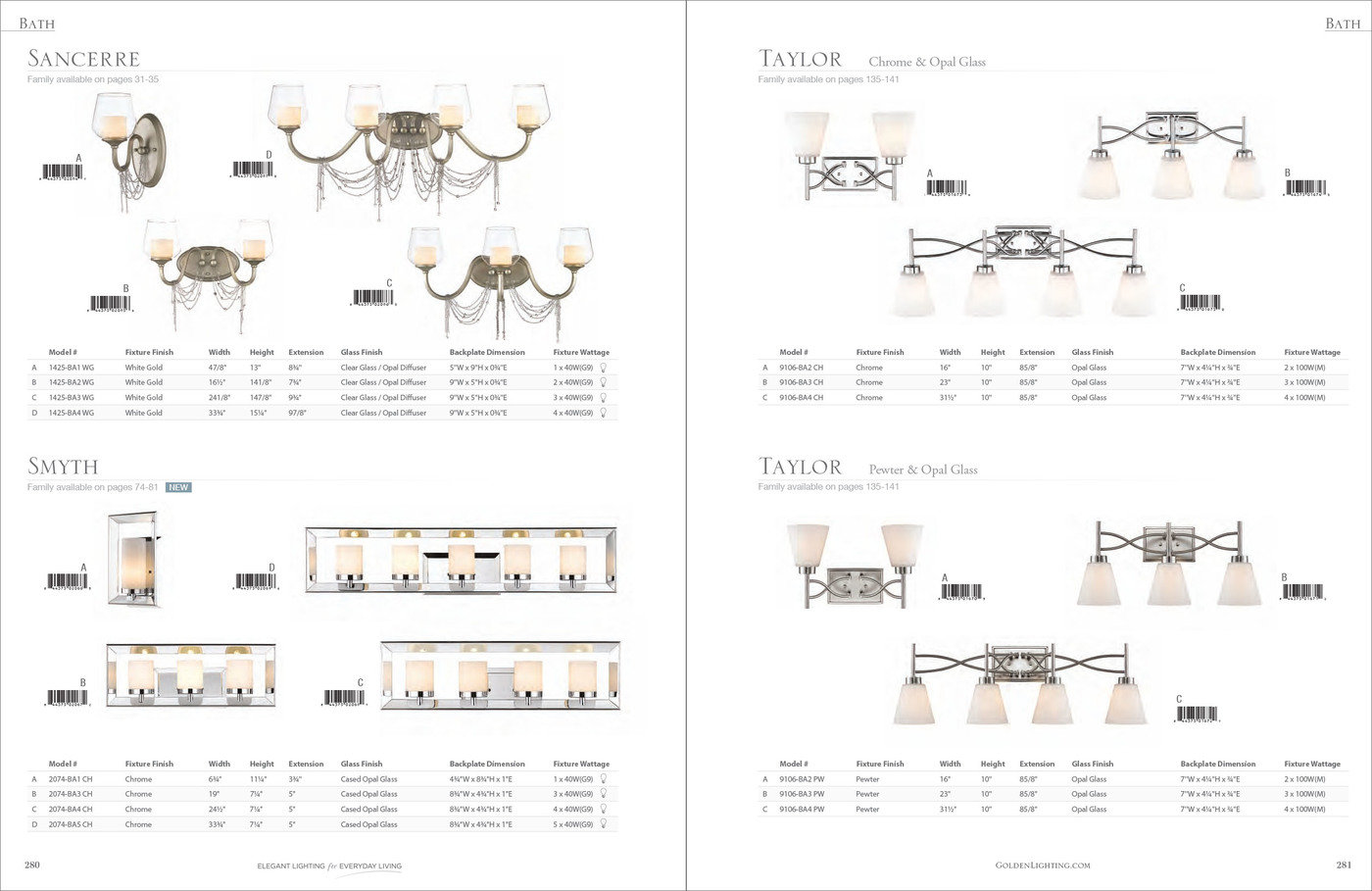 2015 Golden Lighting Catalog by Michael Reino at Coroflot.com
