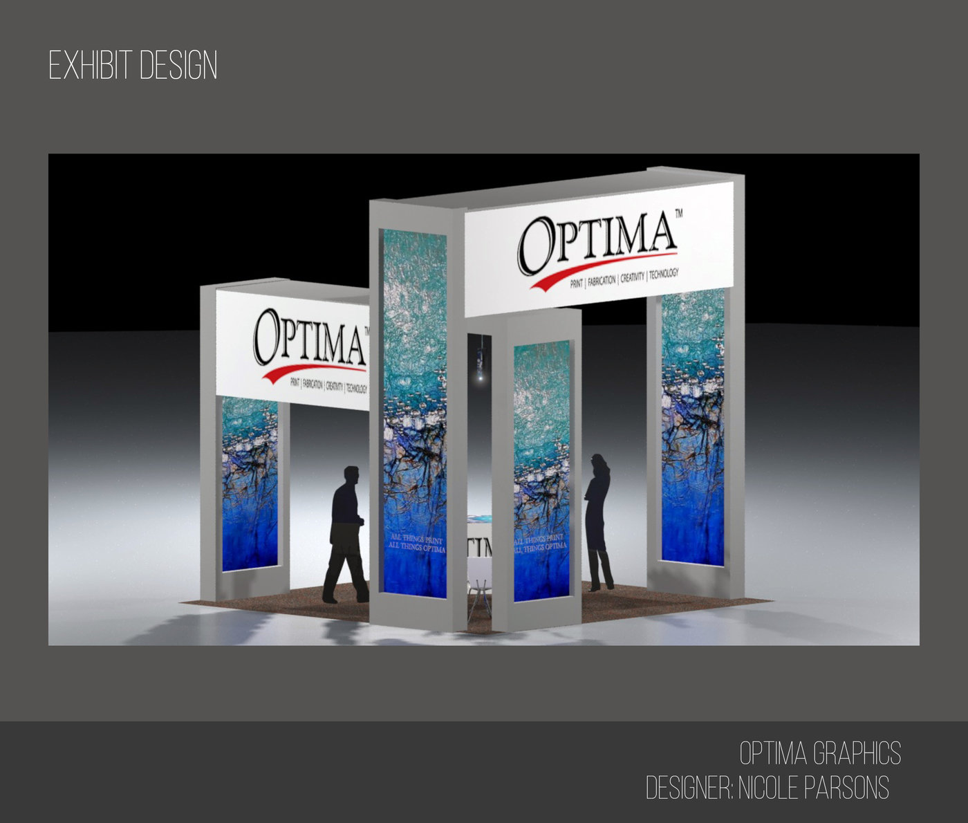 An upload by Nicole Parsons on Coroflot: to the project Optima Graphics ...