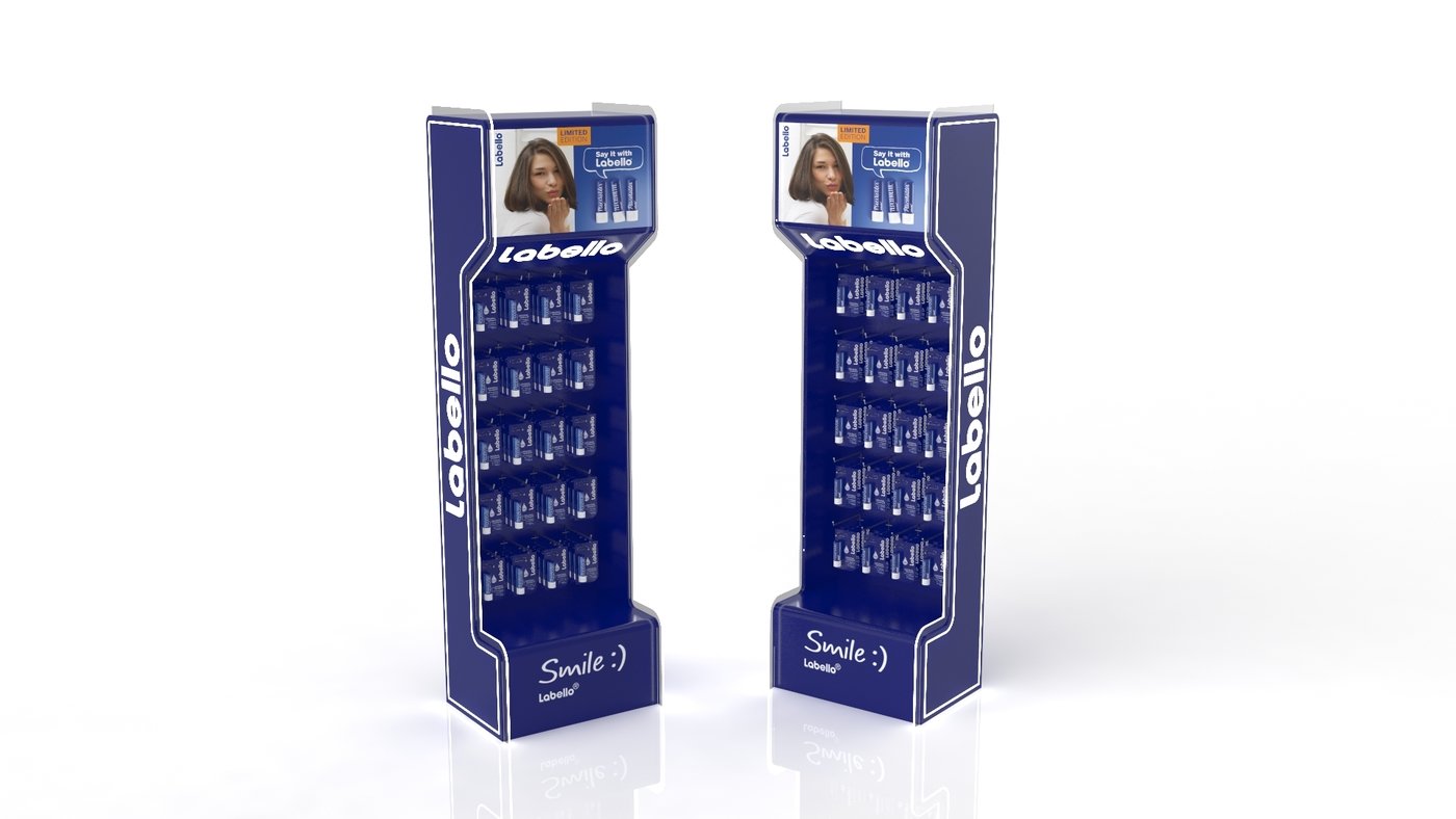 Labello Display by Muhammed Asharaf at Coroflot.com