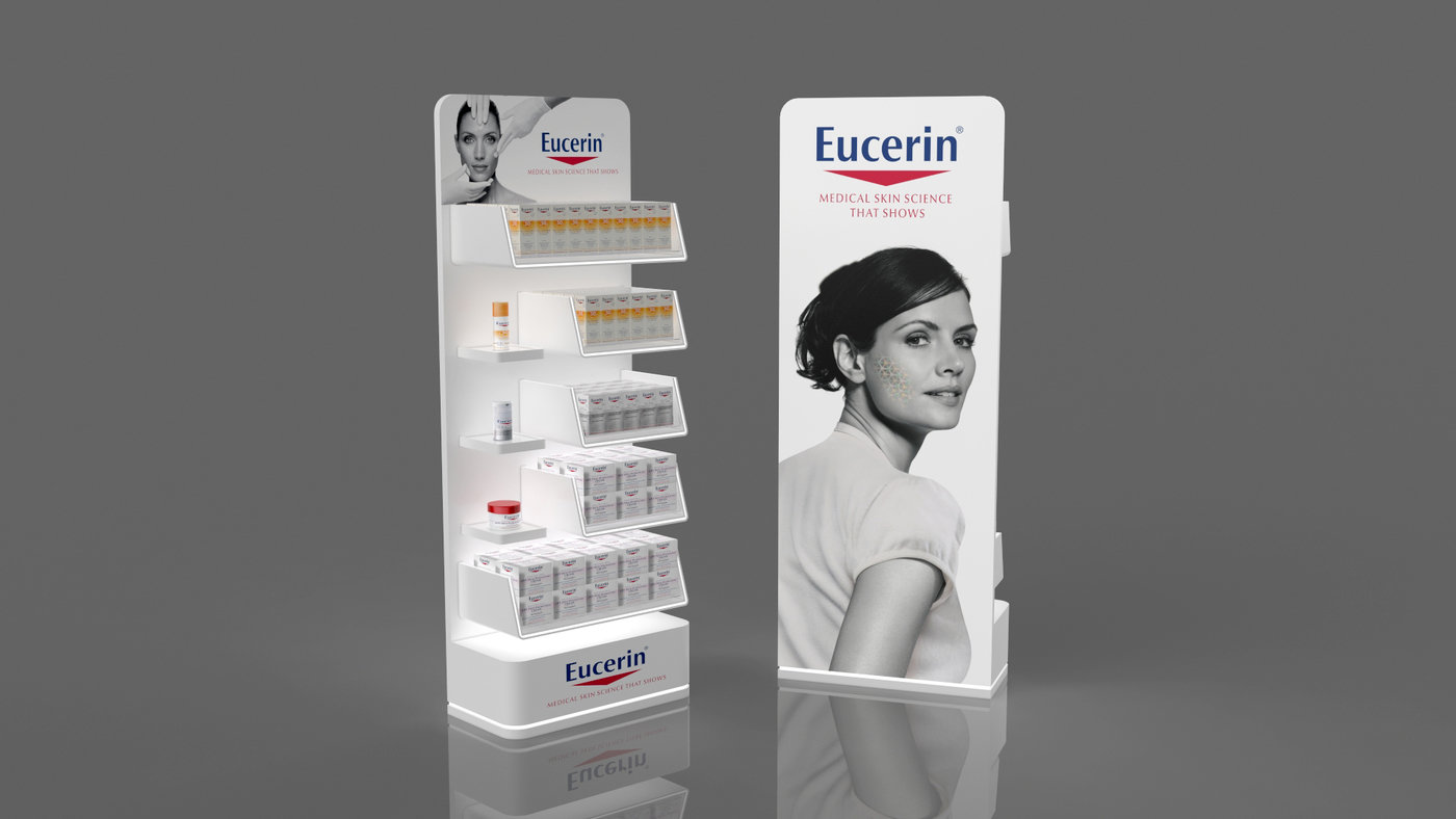 Eucerine Display Stand by Muhammed Asharaf at Coroflot.com