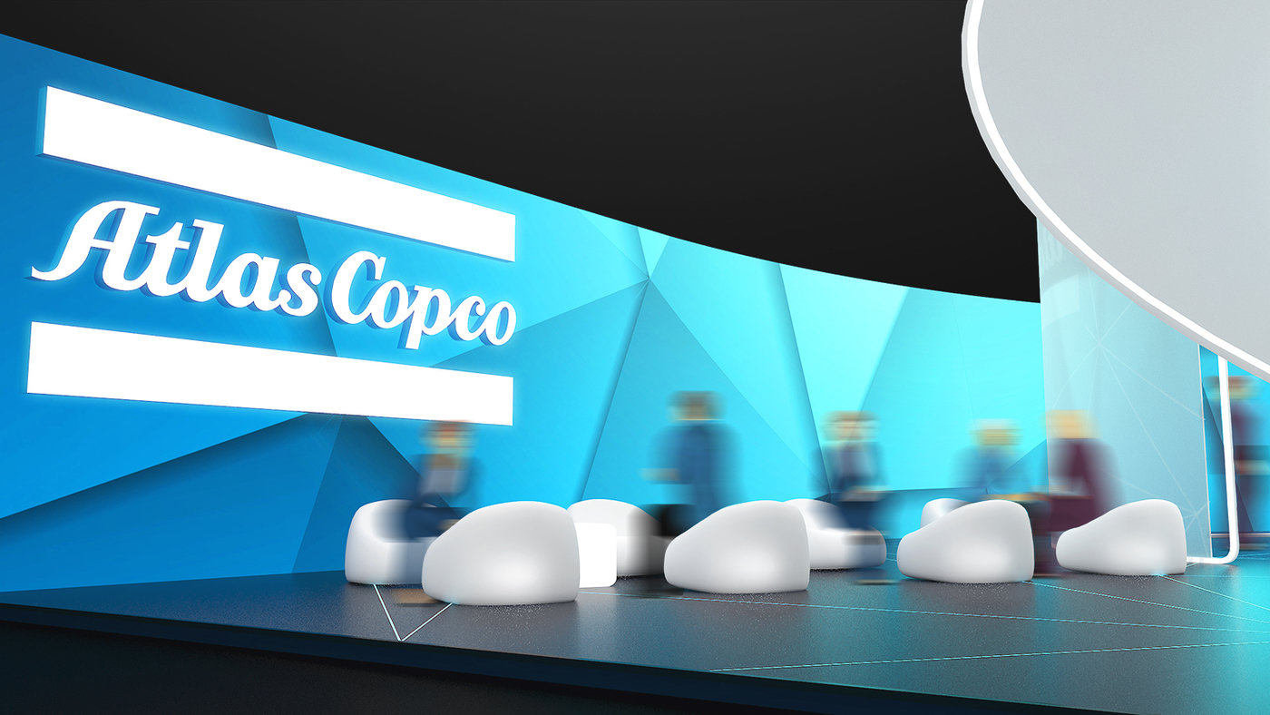 Stand Atlas Copco by Nicolas Poitou at Coroflot.com