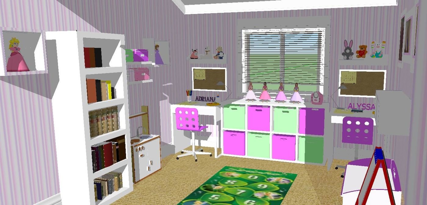 Kids Playroom 3D by FABIANA L. at Coroflot.com
