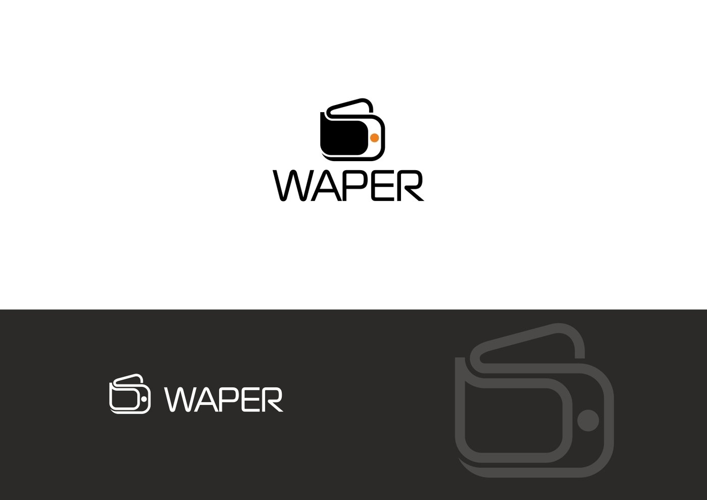 Лого для "Waper". by Artem Stisenko at Coroflot.com