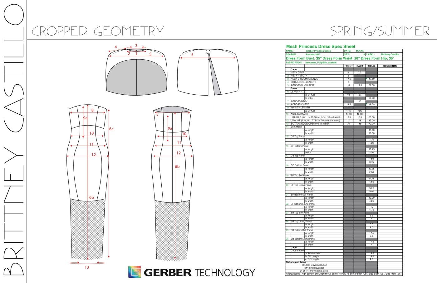 Cropped Geometry by Brittney Castillo at Coroflot.com