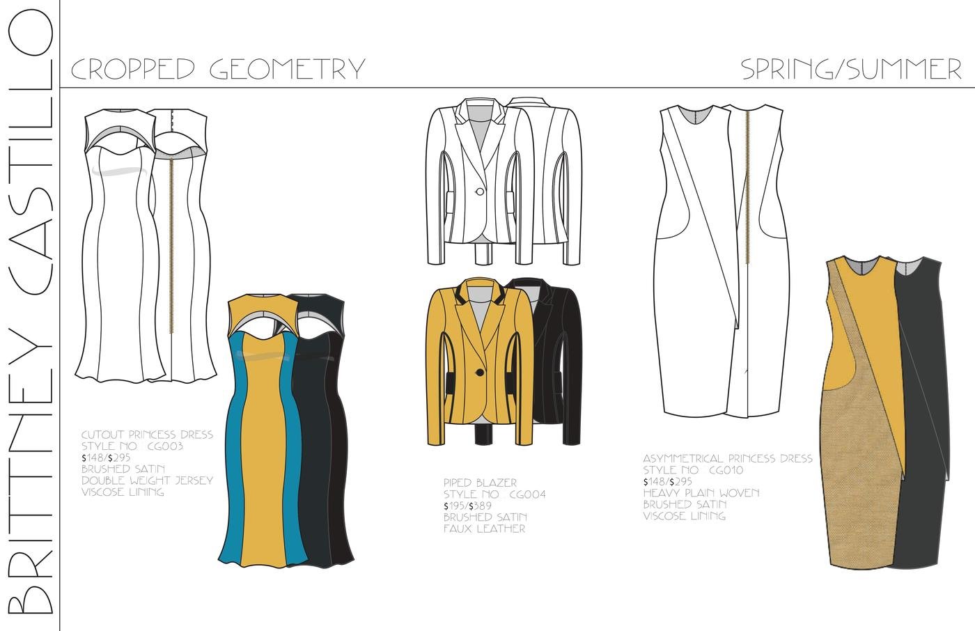 Cropped Geometry by Brittney Castillo at Coroflot.com