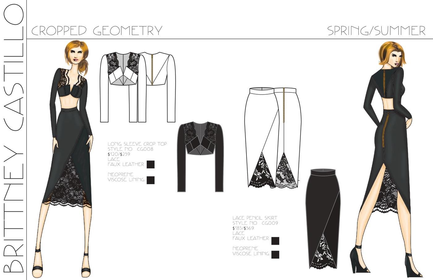 Cropped Geometry by Brittney Castillo at Coroflot.com