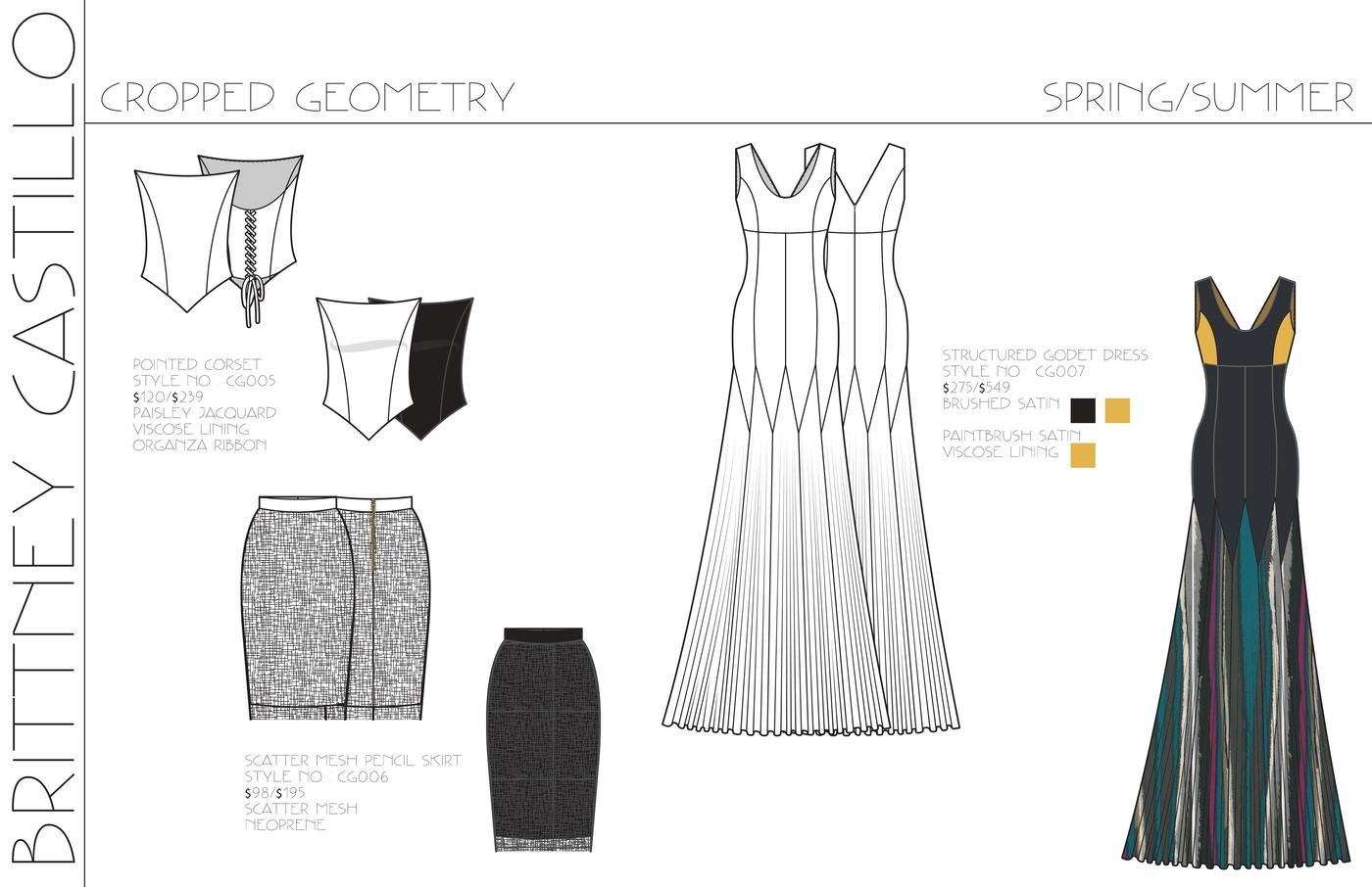 Cropped Geometry by Brittney Castillo at Coroflot.com