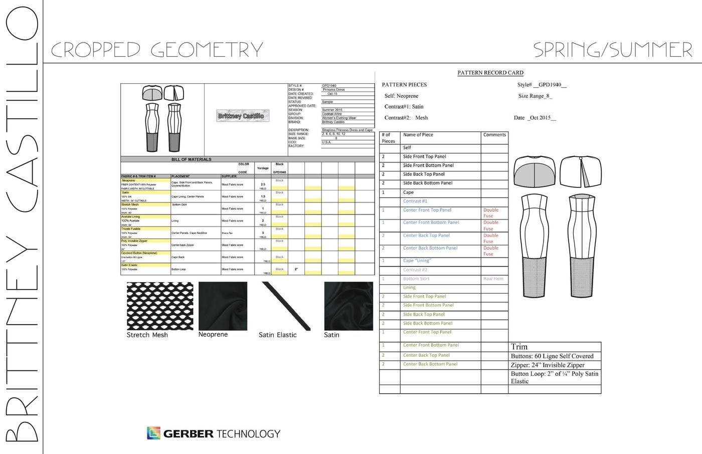 Cropped Geometry by Brittney Castillo at Coroflot.com