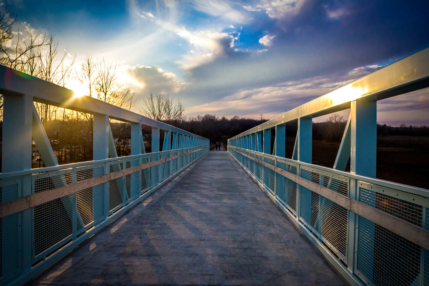 Orange Bridge at Sunset by Brian Henry at Coroflot.com