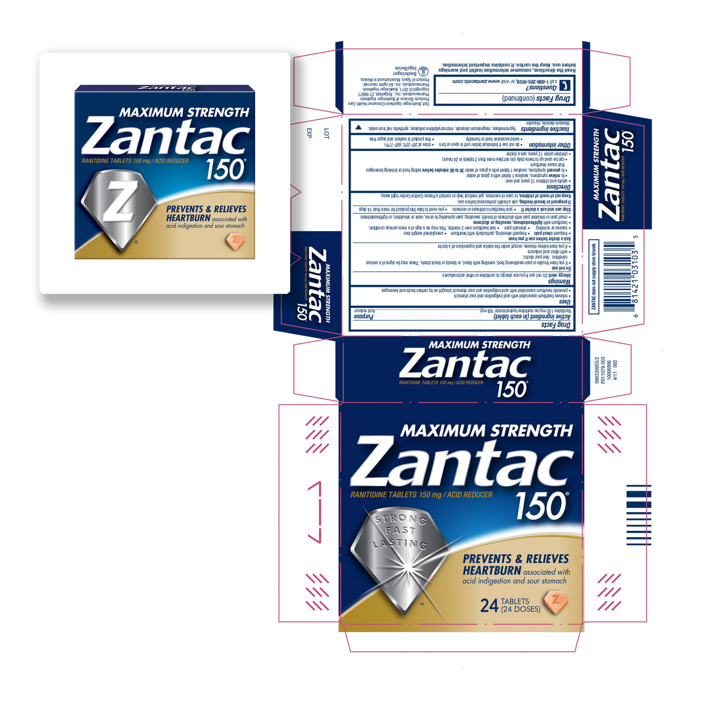 Zantac Packaging and Displays by Carol Stanford at Coroflot.com