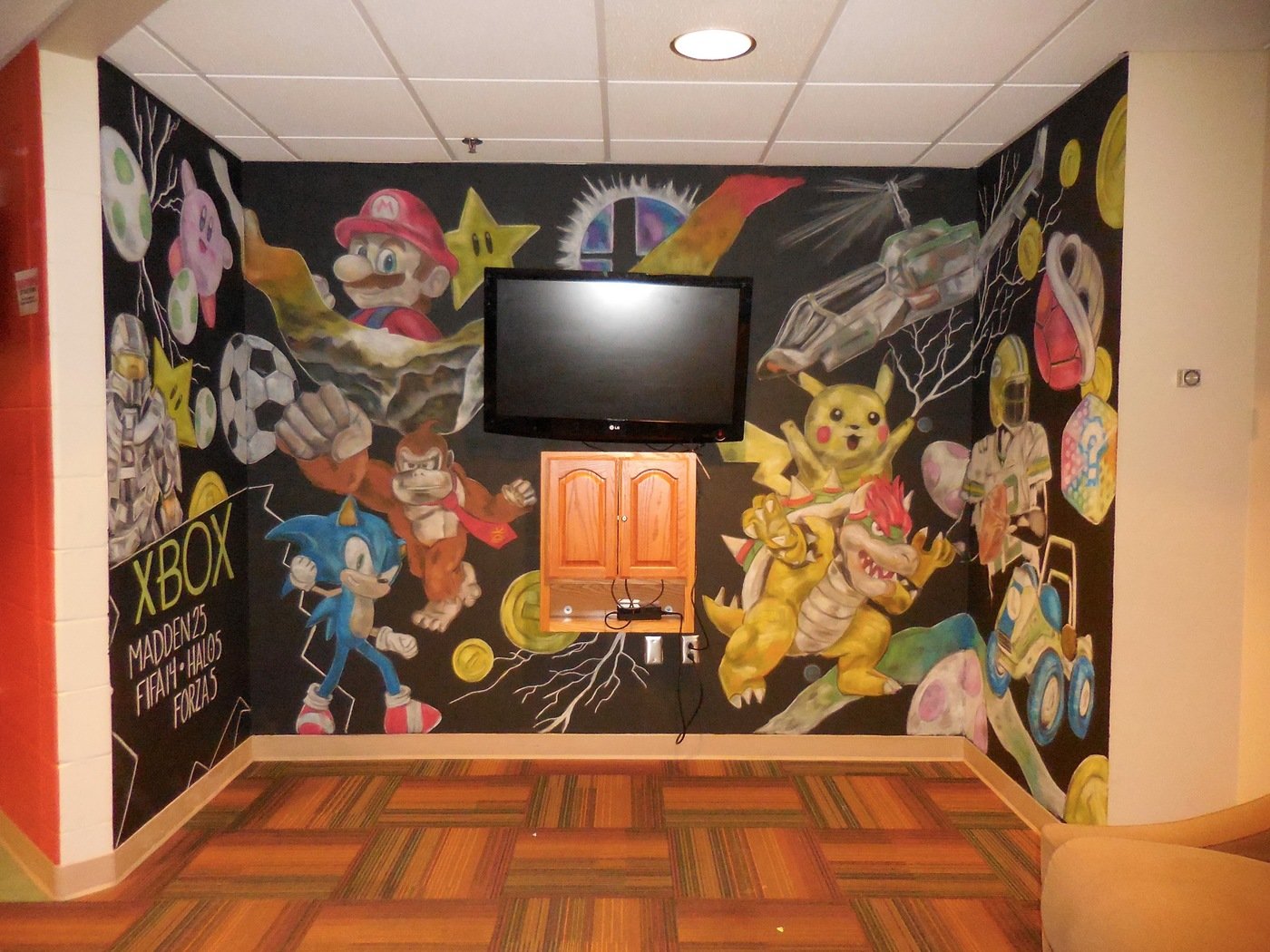 Video Game Walls by Kimberly Schwarzenbart at Coroflot.com