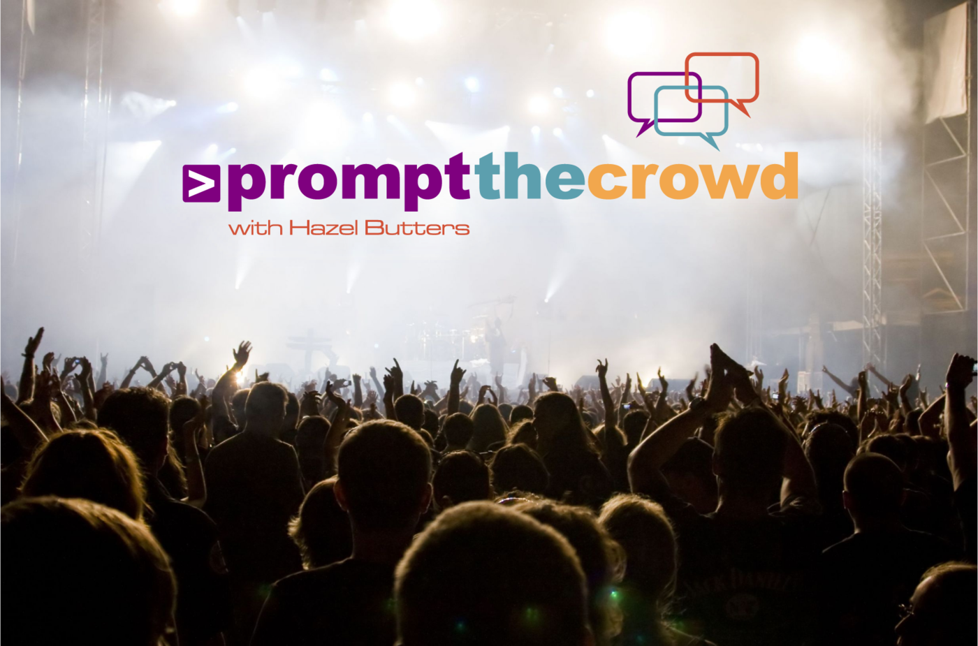 Prompt The Crowd Logo Design by Susan Petruska-Garzon at Coroflot.com