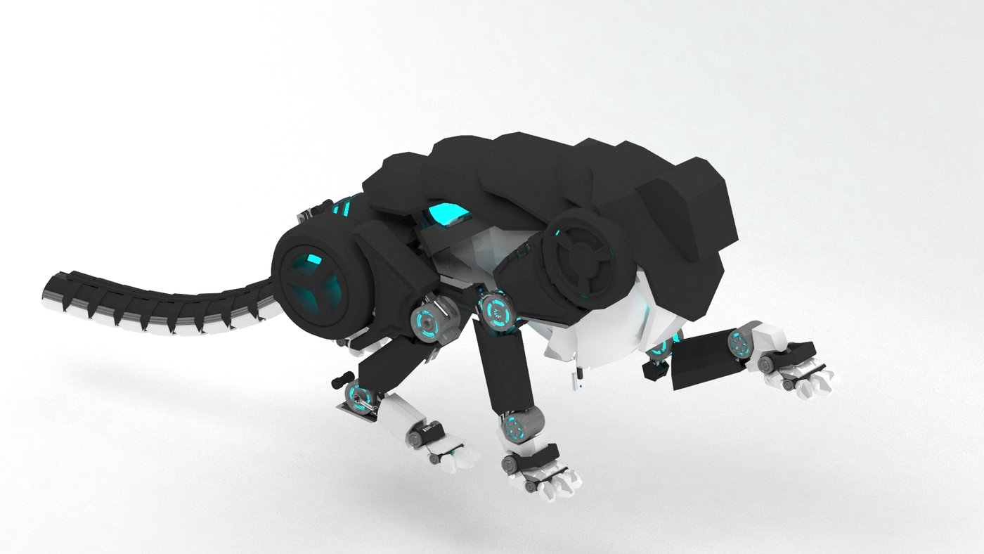 Robotic Cat Prototype by Maple Bork at Coroflot.com