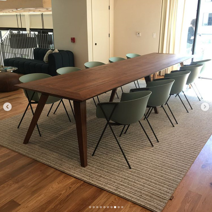 Teak Conference Table by Matthew Sullivan at Coroflot.com