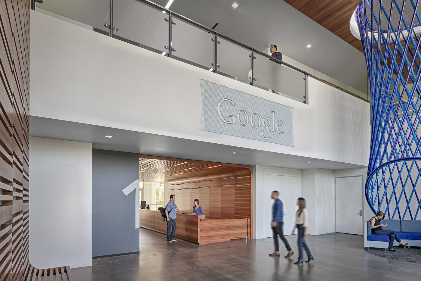 Google Tech Corners Building 6 by Ellen Bean Spurlock at Coroflot.com