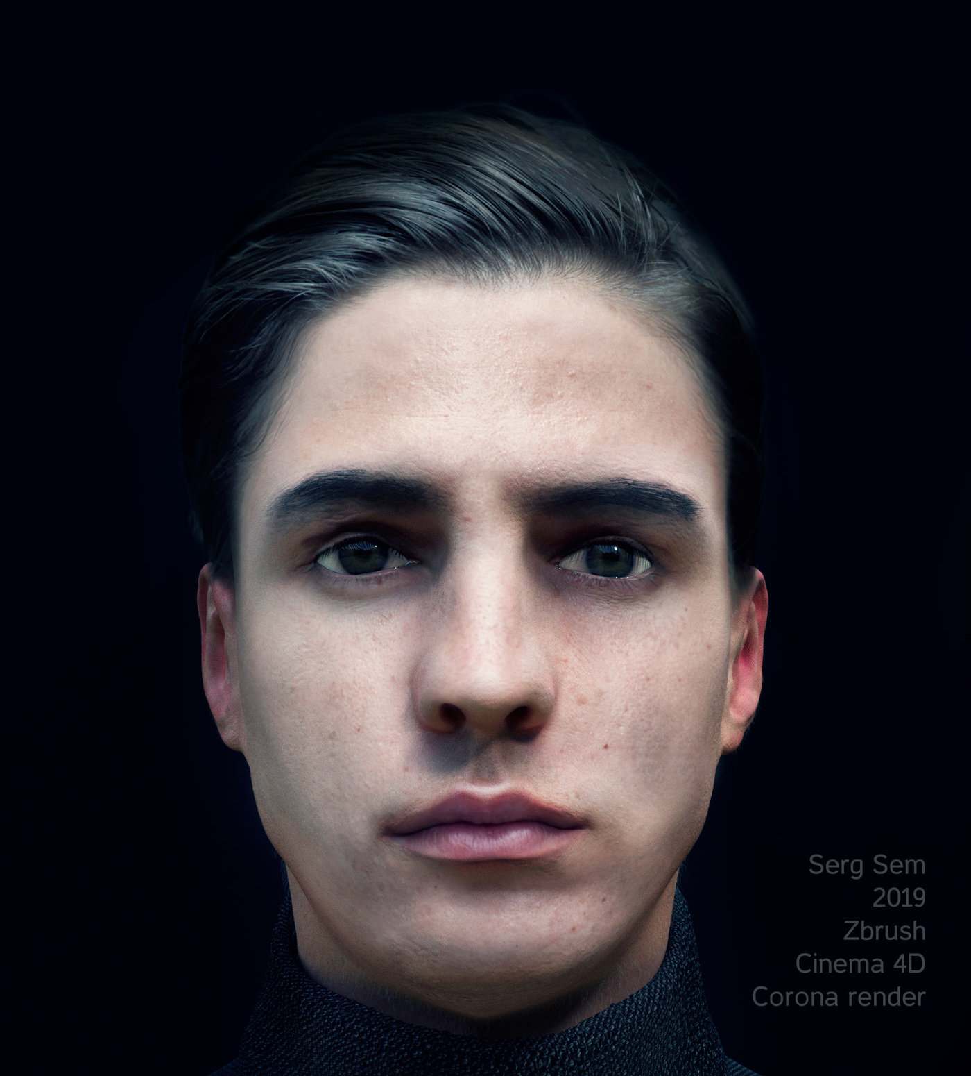 Characters Modeling by Serg S at Coroflot.com