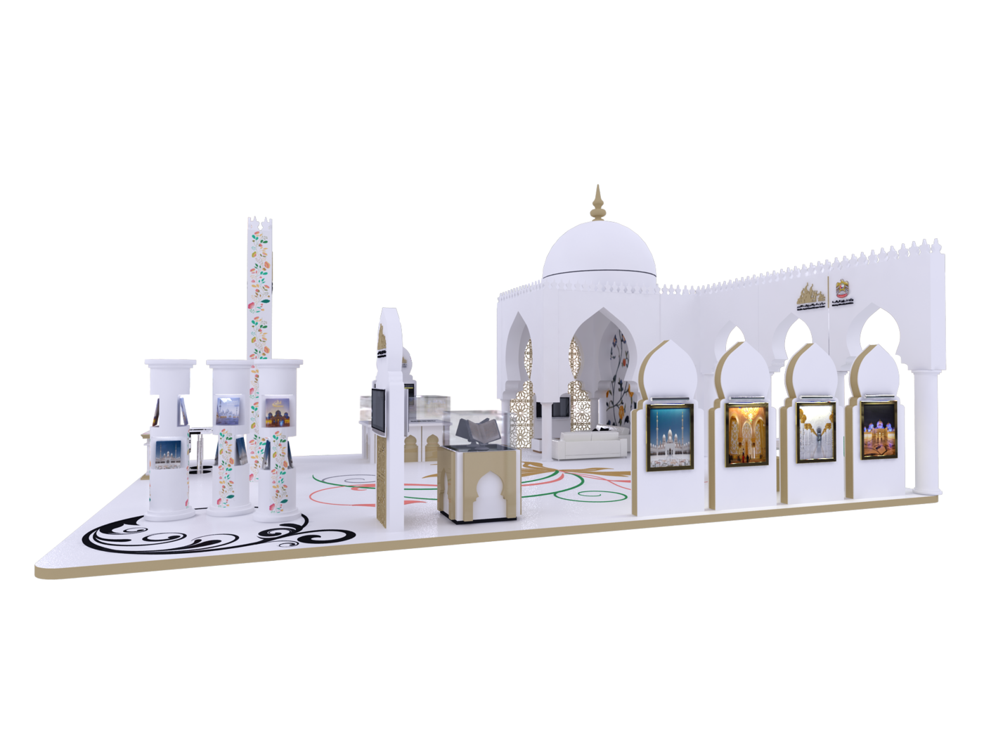 Exhibit Design by zaki qureshi at Coroflot.com