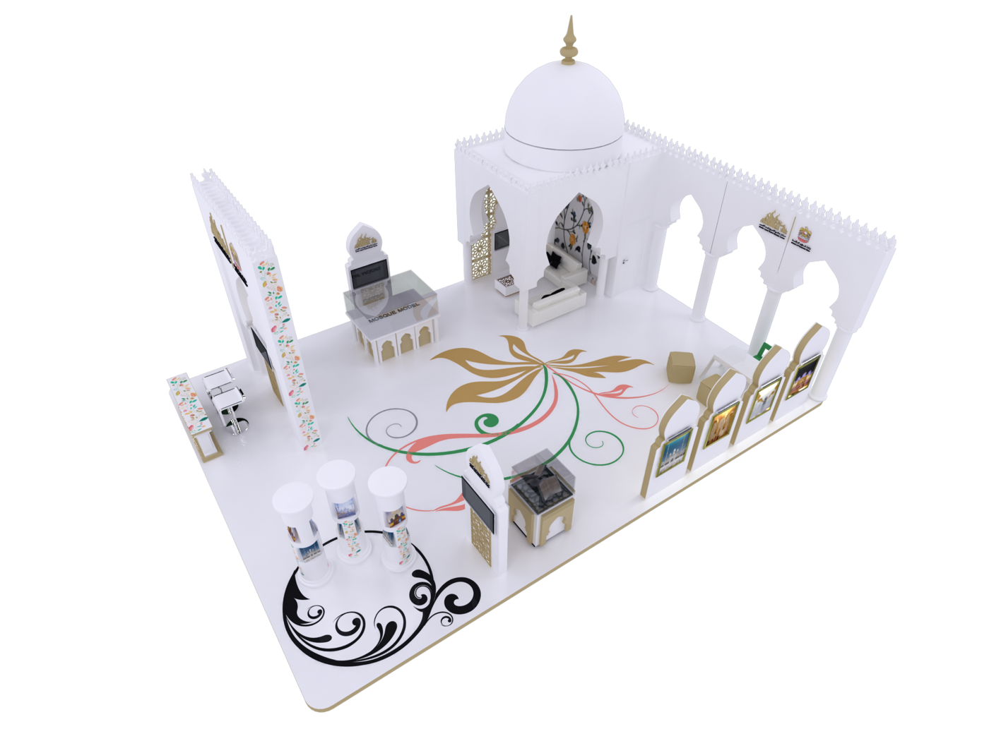 Exhibit Design by zaki qureshi at Coroflot.com