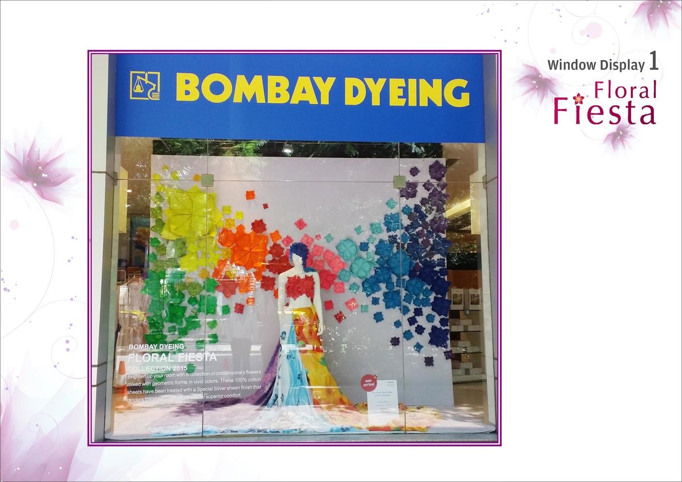 Floral Fiesta - Window display by Kamal srikant at Coroflot.com