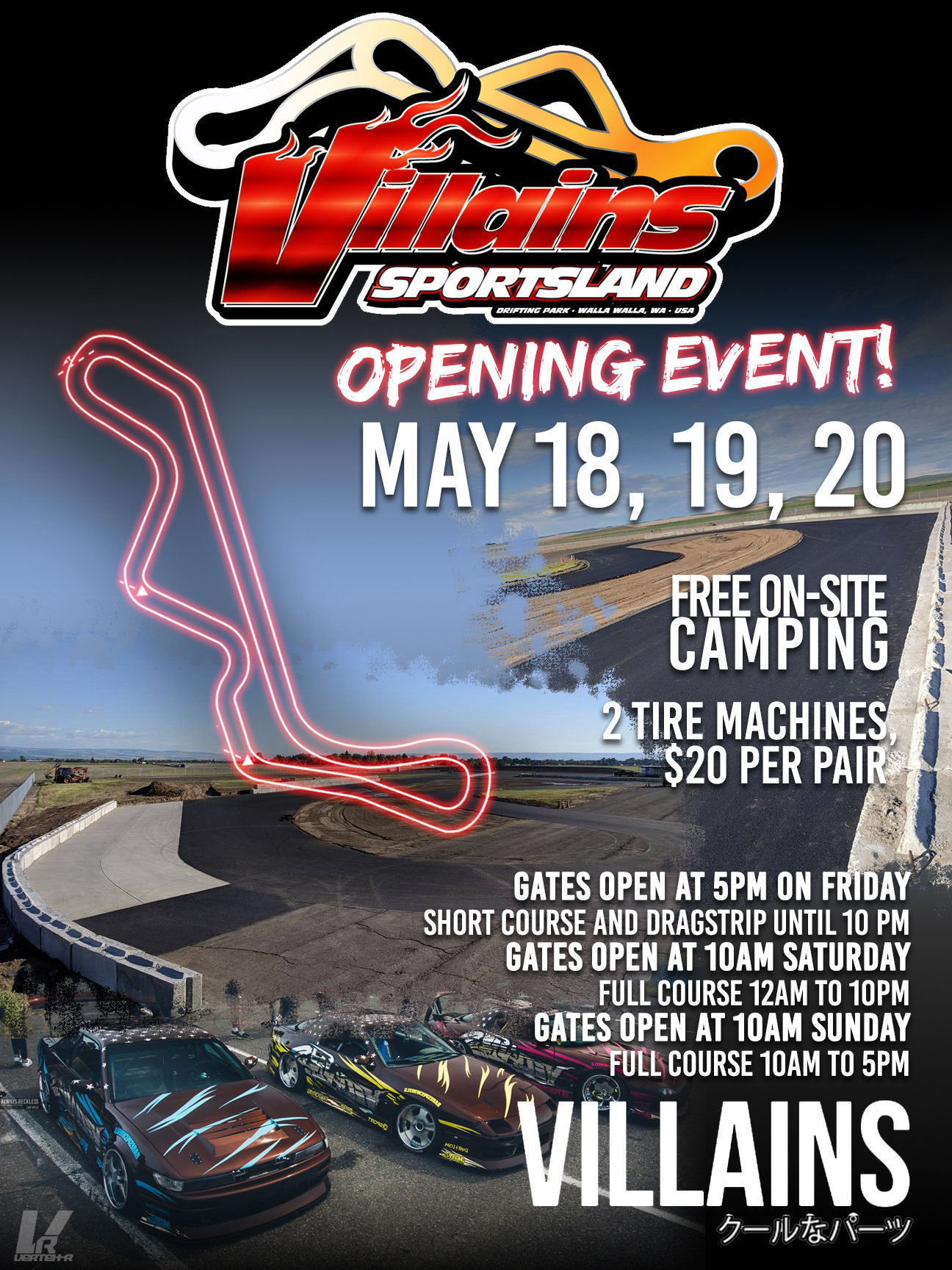 Villains Digital Flyer by Ryan D'Adamo at Coroflot.com