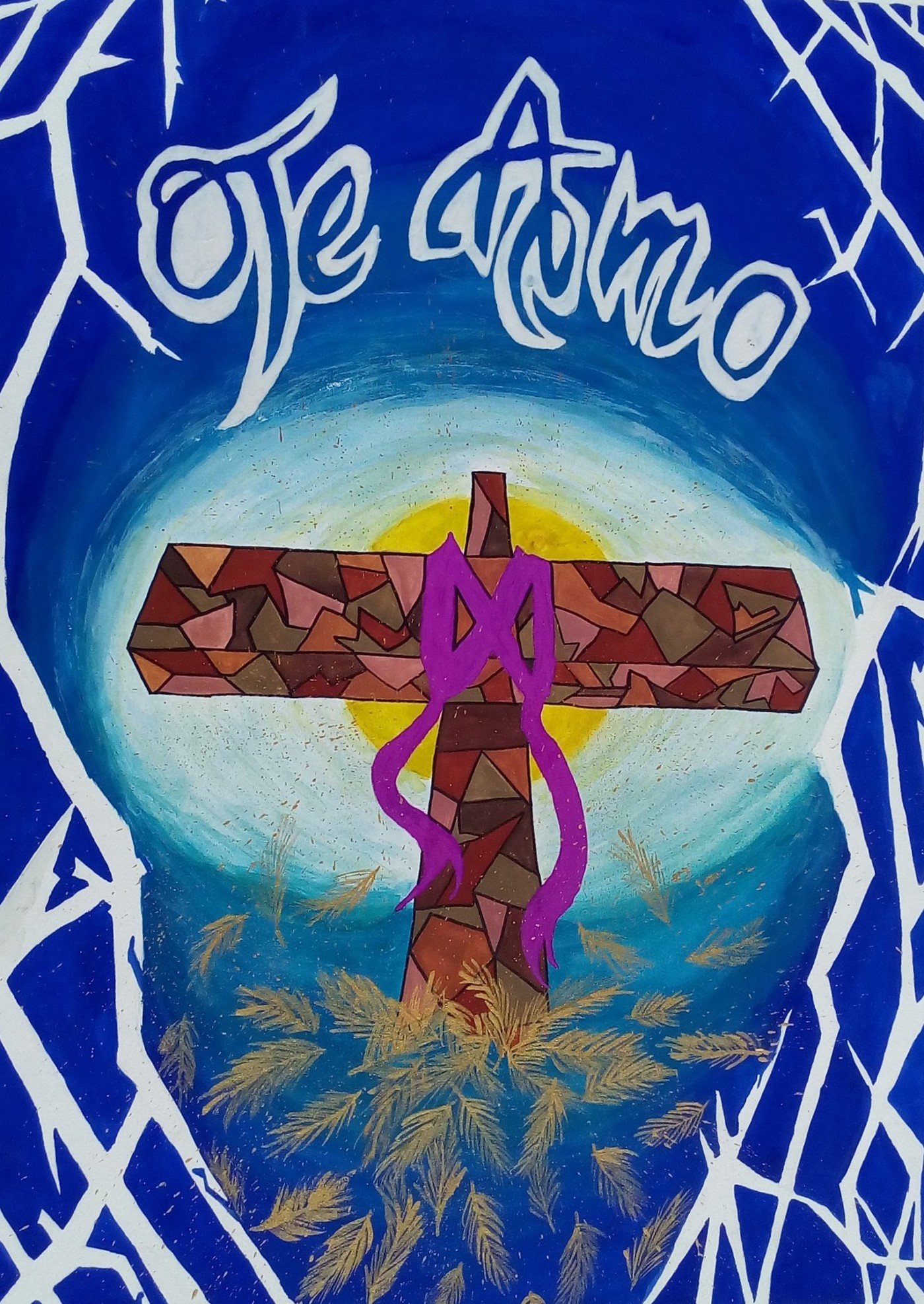 Plate 4-Lenten poster using poster colors by Allyson Barrientos at ...
