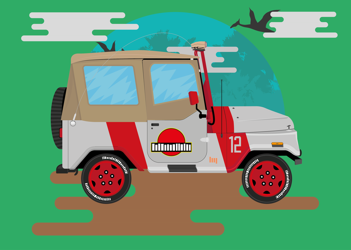How To Draw A Jurassic Park Jeep At Jack Nusbaum Blog How To Draw A Jurassic Park Jeep At Jack Nusbaum Blog