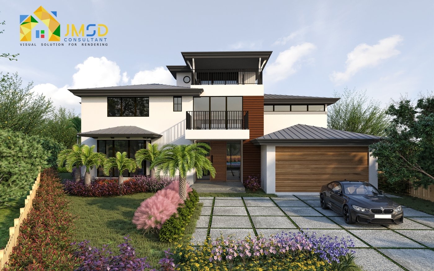3D Residential Home Rendering St. Petersburg Florida by Jay Mistry at ...
