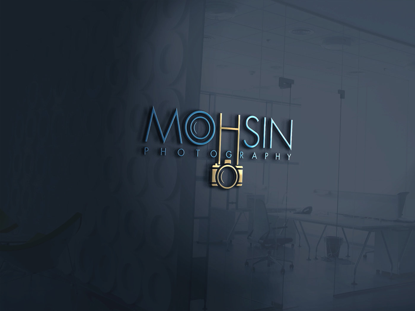 Mohsin Photography Logo by Shahbaz ul Hassan at Coroflot.com