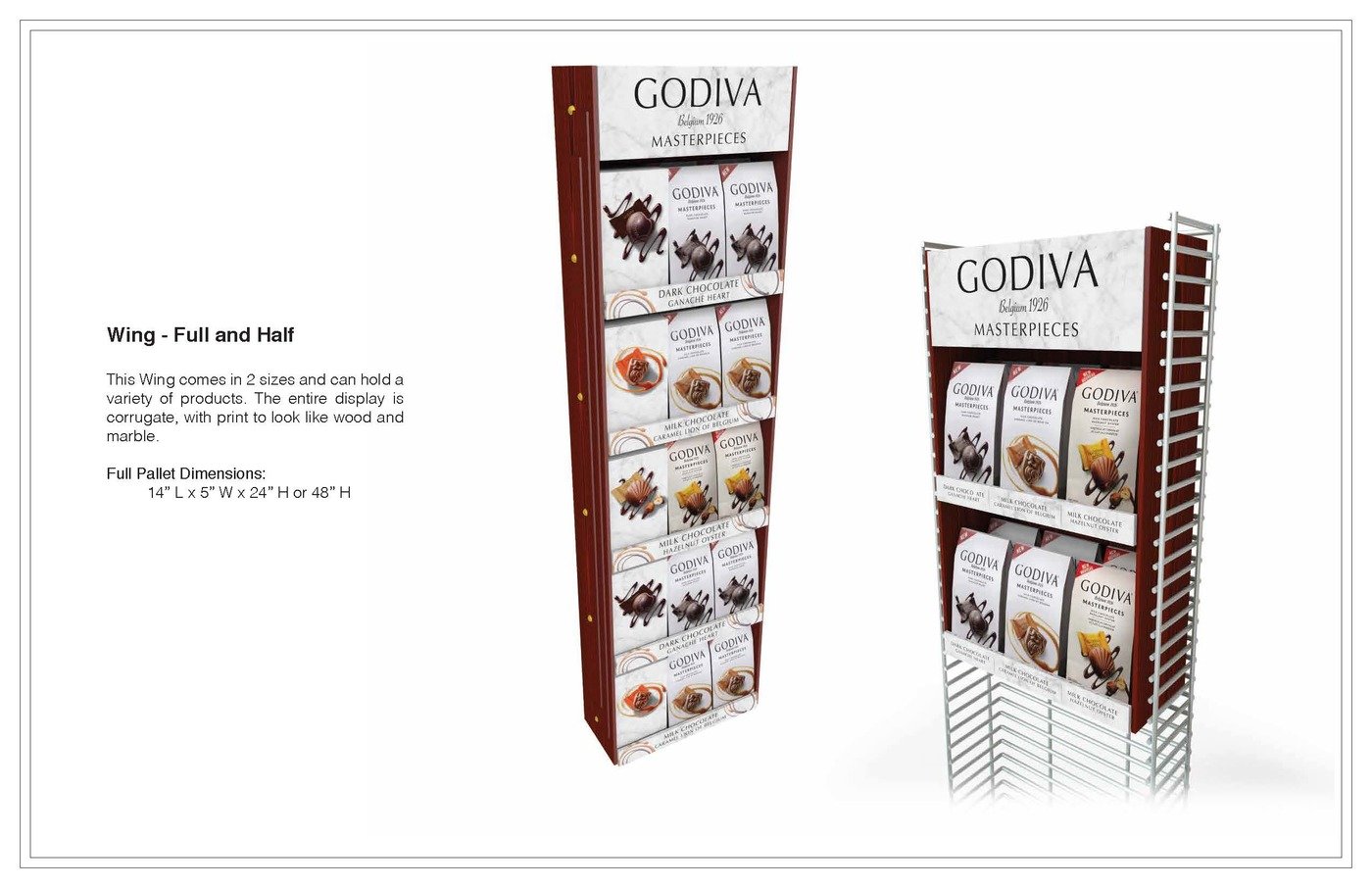 Godiva Retail Displays by Alex Lorenca at Coroflot.com