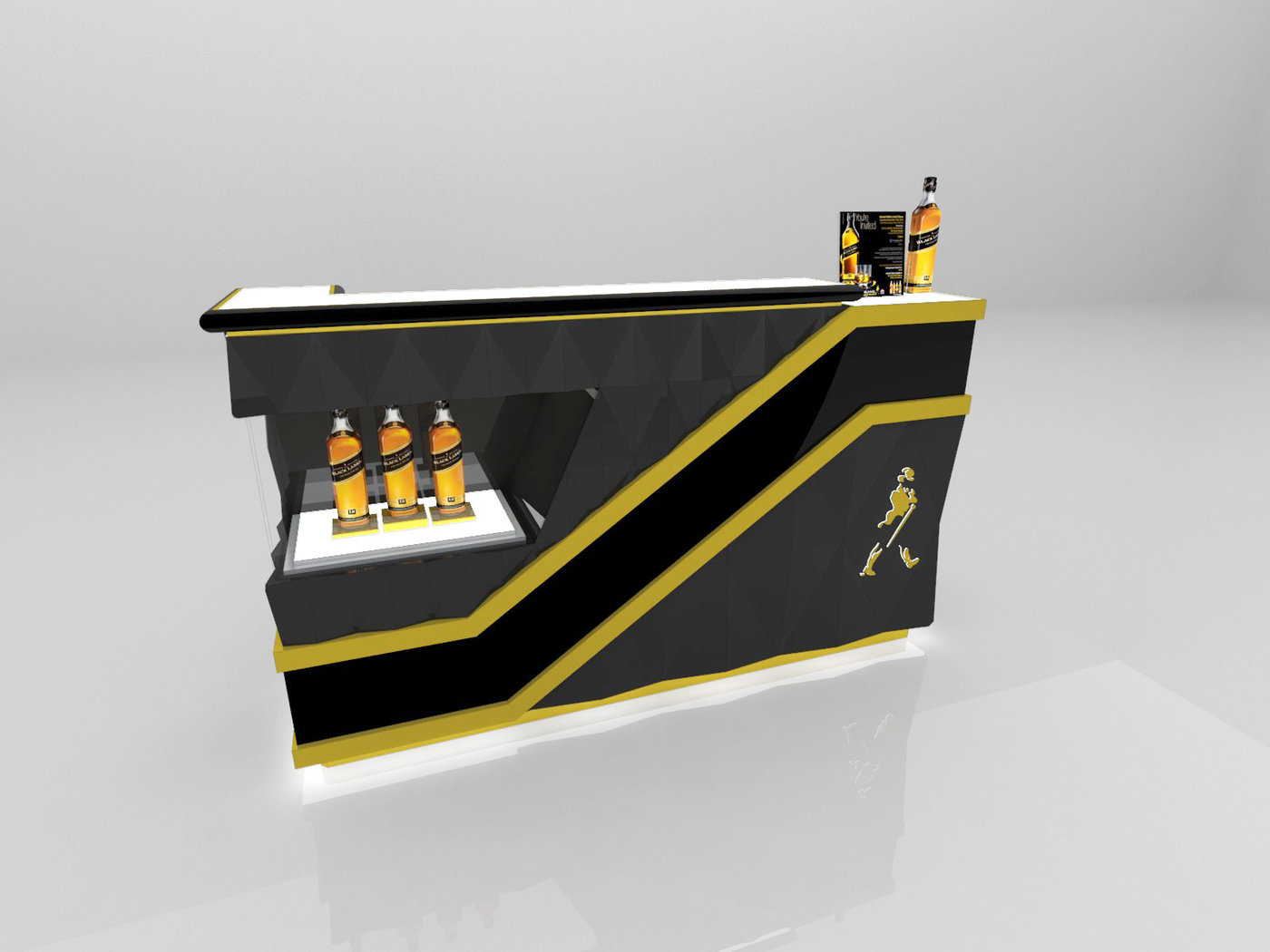 Johnnie Walker Mobile Bar Concept By Julian Ricardo Geronimo At