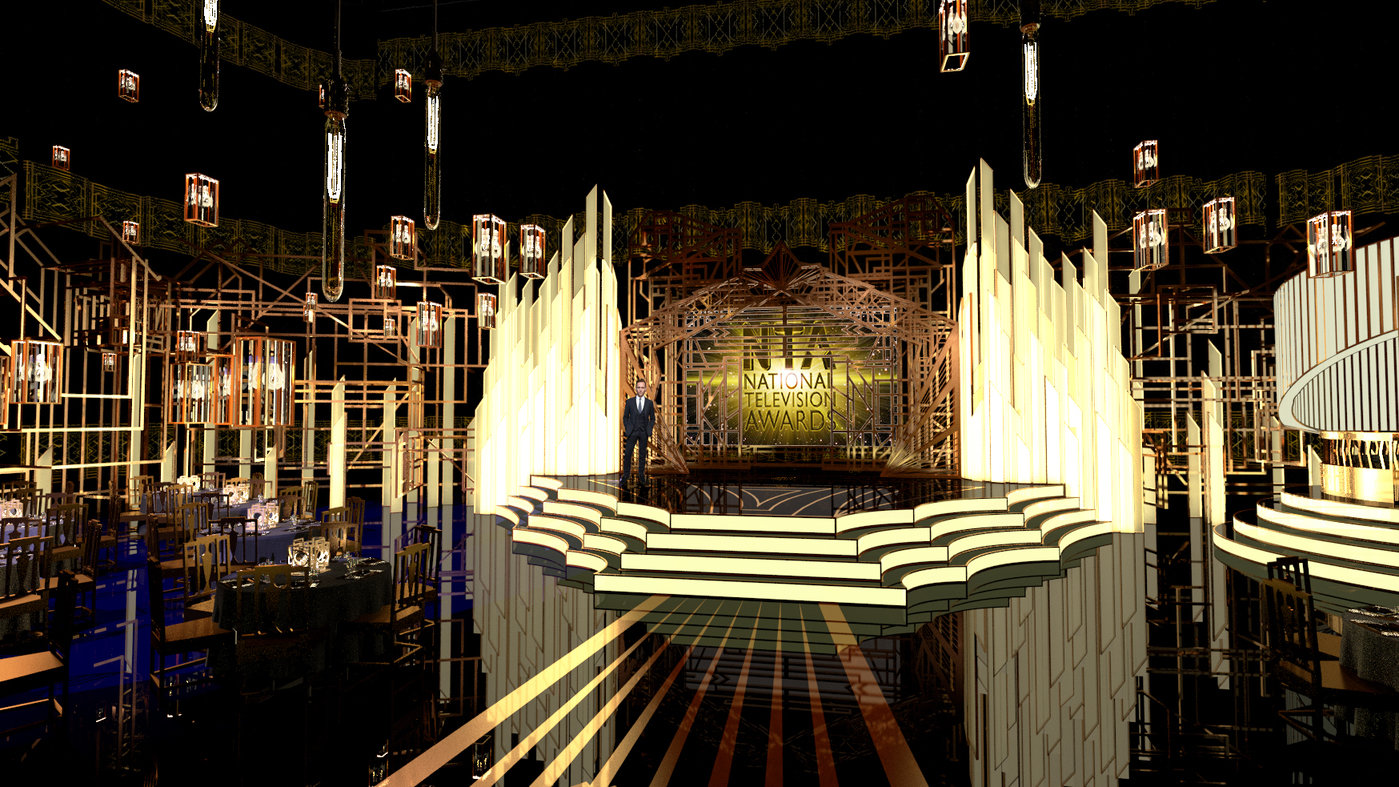 National Television Awards Set Design Concept by Medeea Luana Enciu at ...
