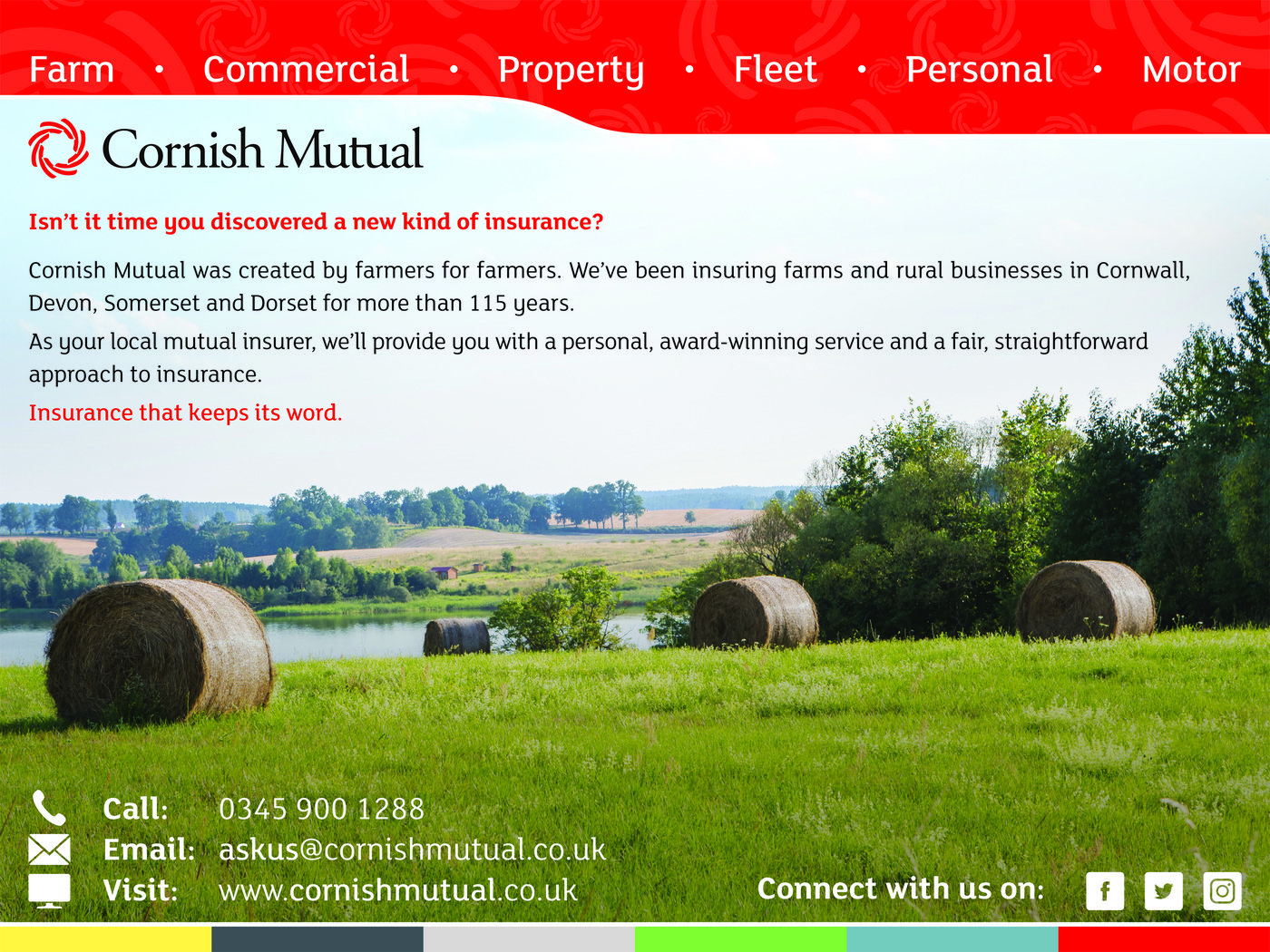 Cornish Mutual - Marketing Material by Josh Sharpe at Coroflot.com