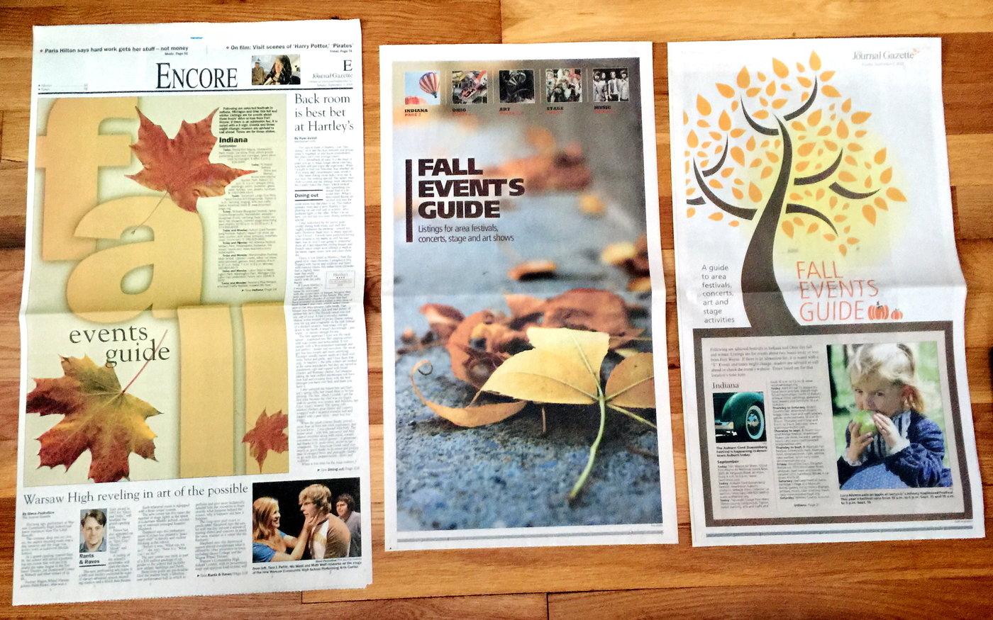 Broadsheet Design by Jennie Rogness at Coroflot.com